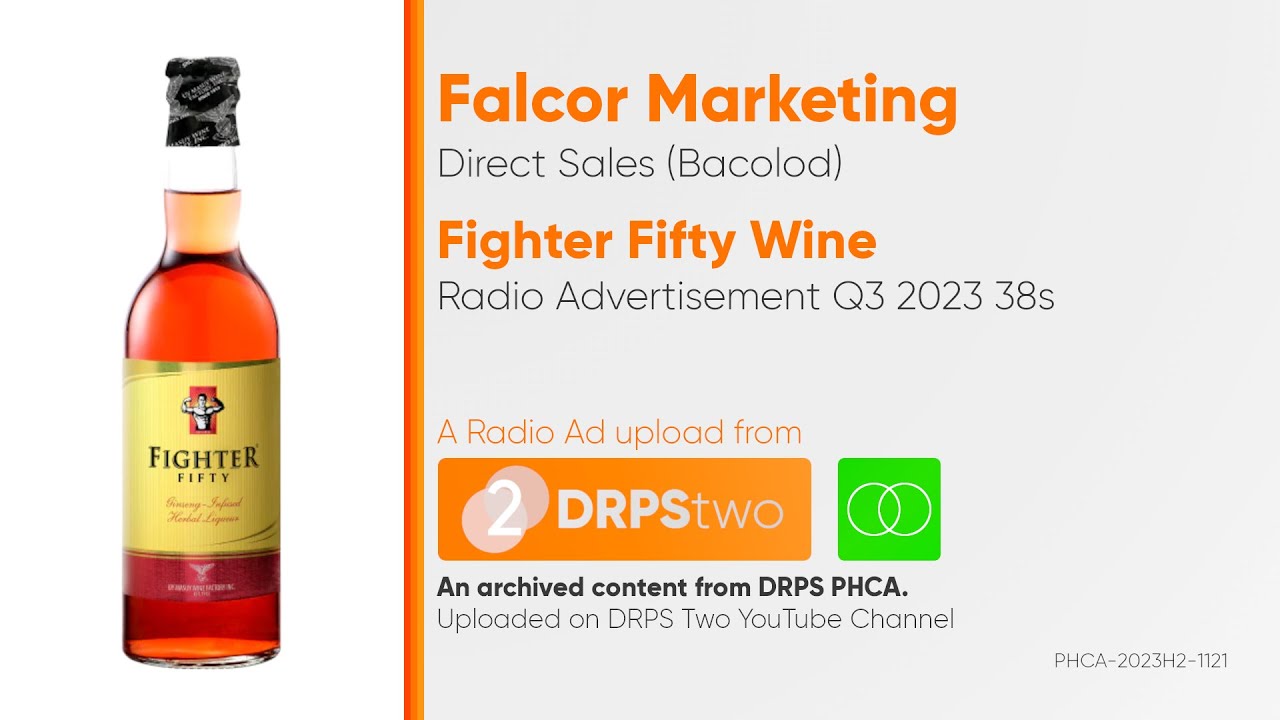 Fighter Fifty Wine Radio Ad Q3 2023 38s - YouTube