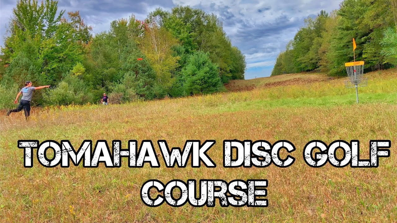 Testing Out A New Private Michigan Course (Tomahawk Disc Golf Course ...