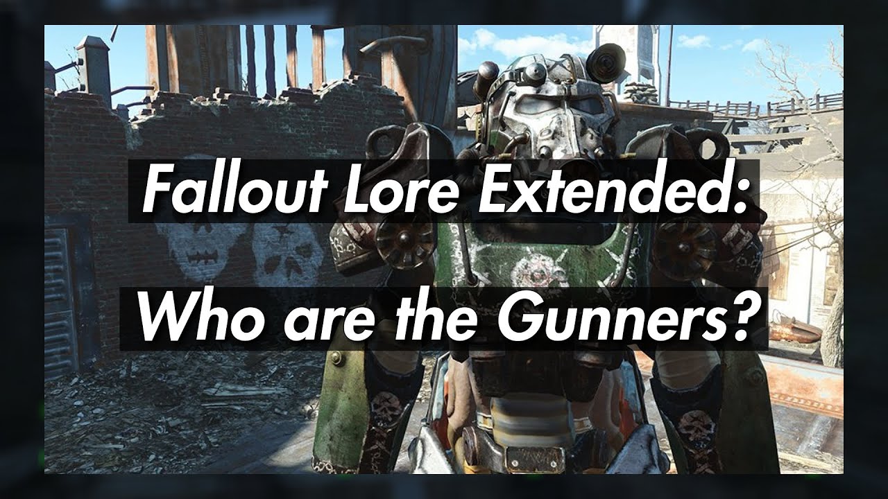 Fallout Lore Extended: Who are the Gunners? - YouTube