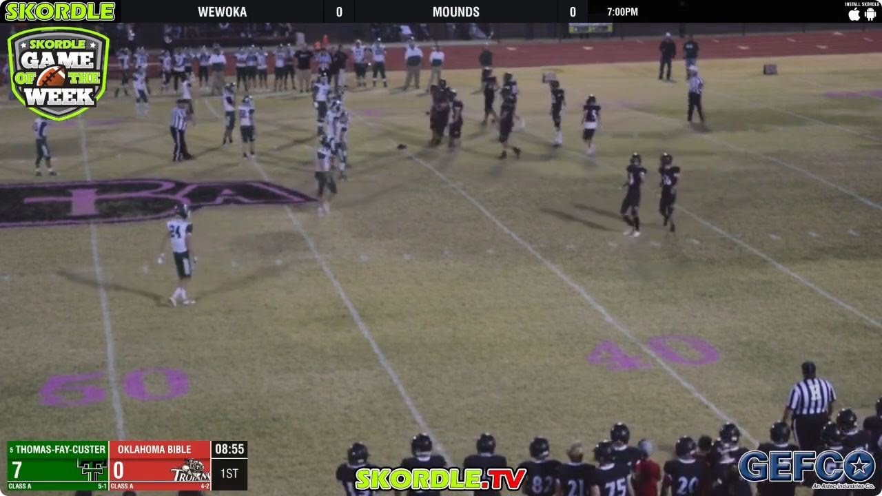 Thomas Fay Custer at Oklahoma Bible Football - YouTube