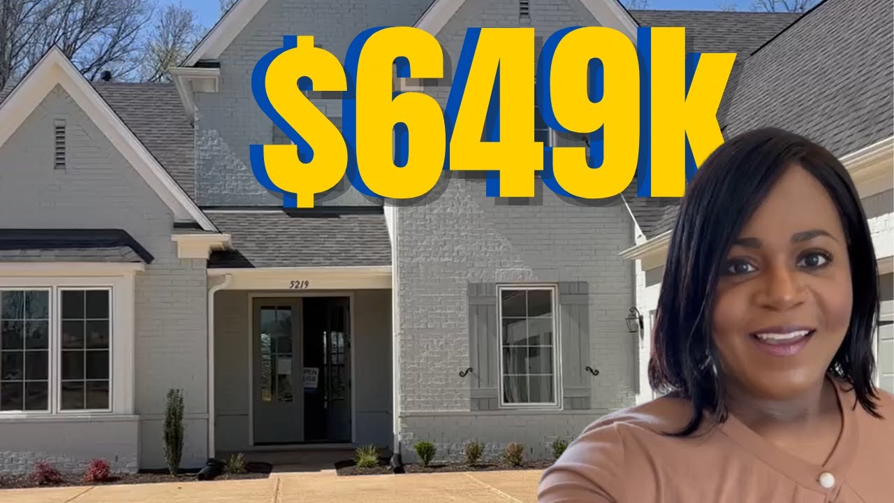 NEW HOME CONSTRUCTION Memphis TN | Houses for Sale in Lakeland TN - YouTube