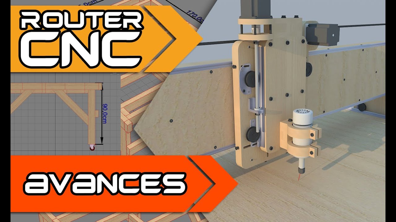 Mi Cnc Casero Ensamble Ejes X Z Avances Youtube