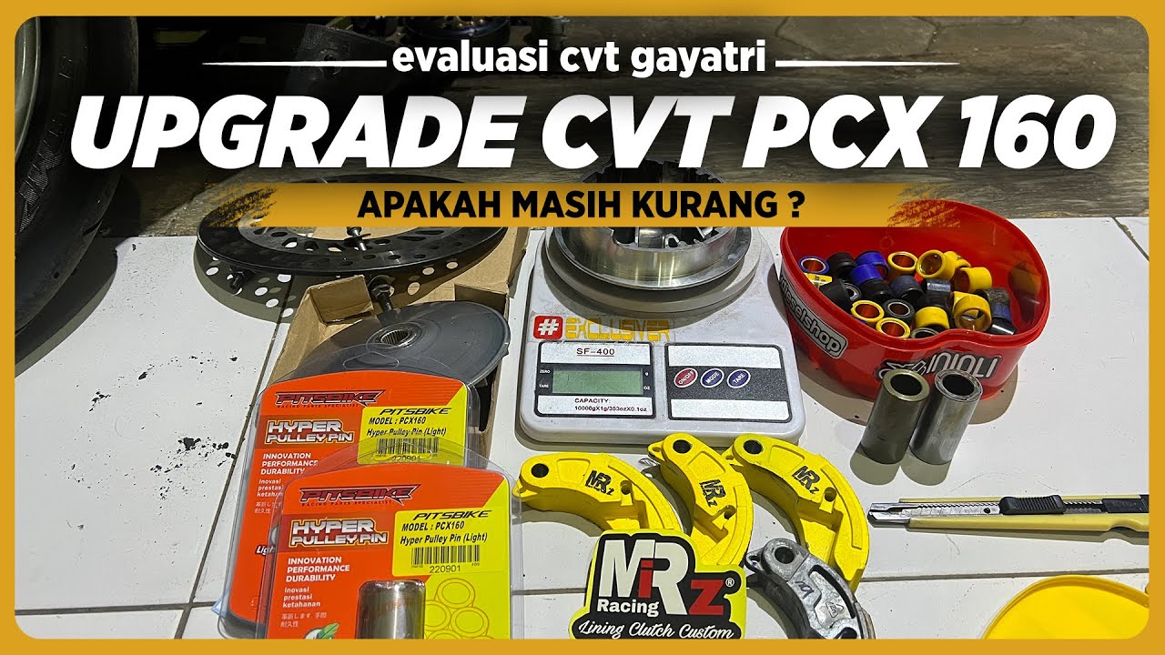 SETTING CVT PCX 160 PART 2 | EVALUASI TOURING | MSRG - YouTube