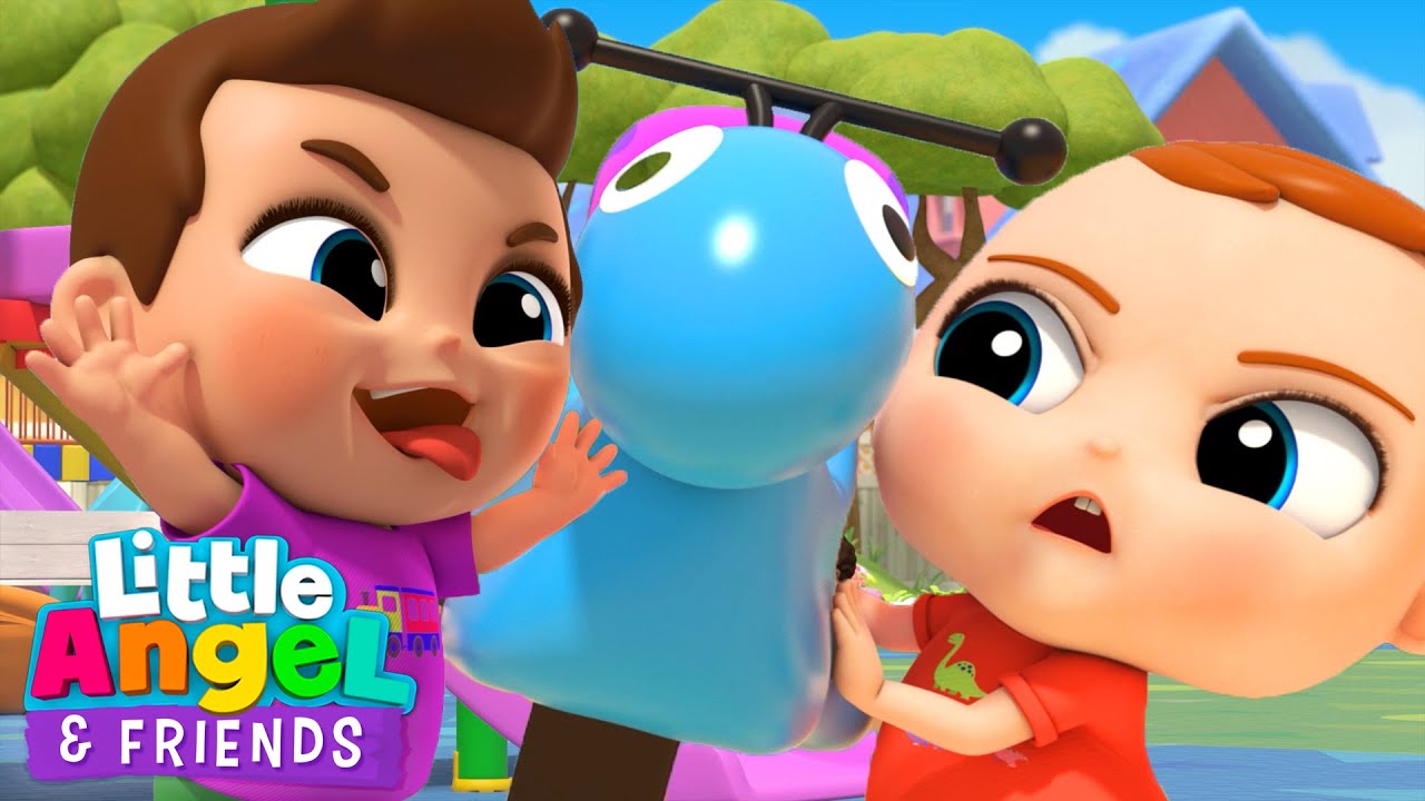 Yes Yes Play Nice At The Playground Song | Little Angel And Friends Kid ...