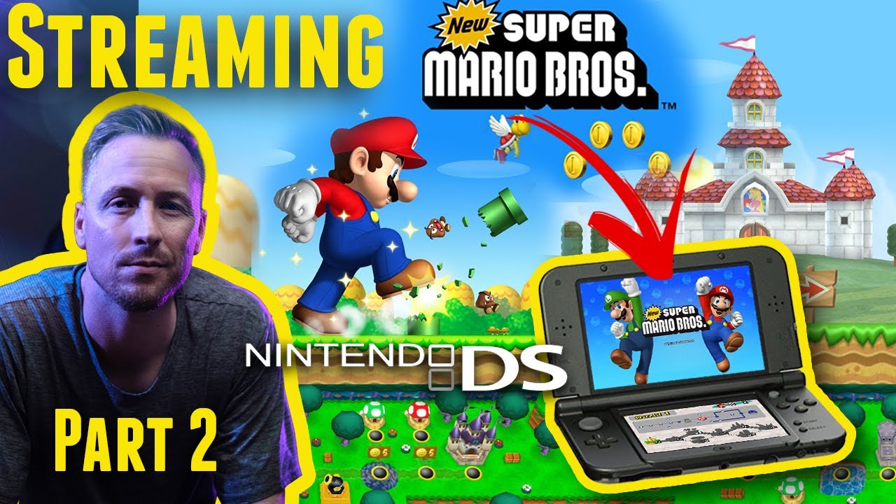 Live Stream New Super Mario Bros on DS - Part 2 - YouTube