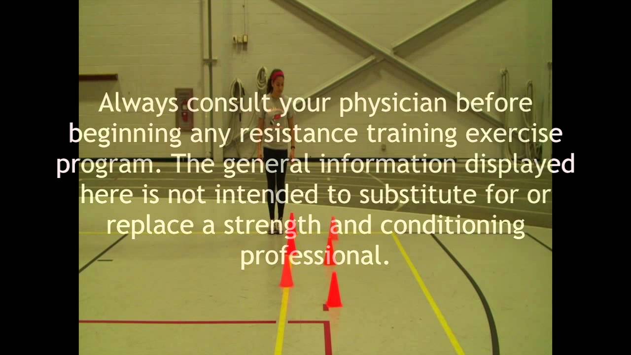 Mules Strength & Conditioning: Diagonal Cone Hops - YouTube