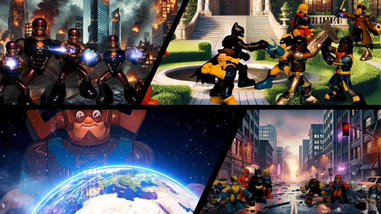 Gotham Grid - Clash of Heroes - Batman and X-Men! - YouTube