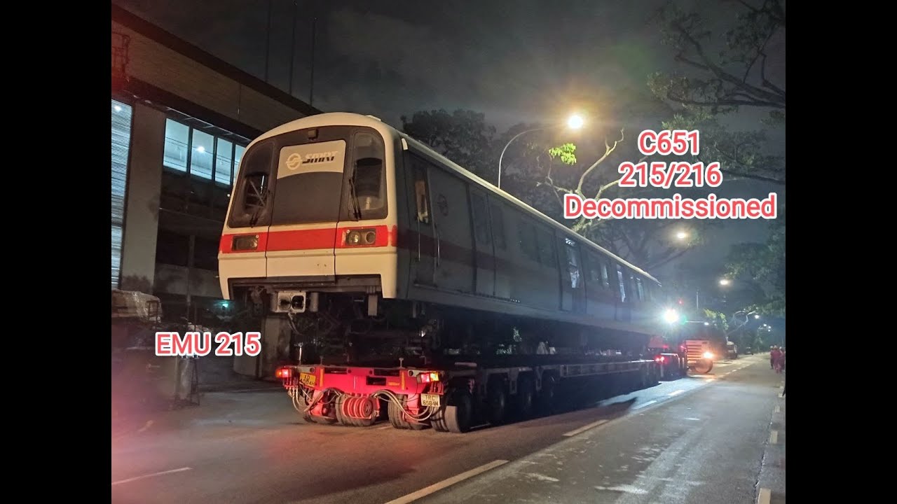 [Farewell 215/216] Siemens Aktiengesellschaft C651 EMU 215 Sent for Scrap - YouTube