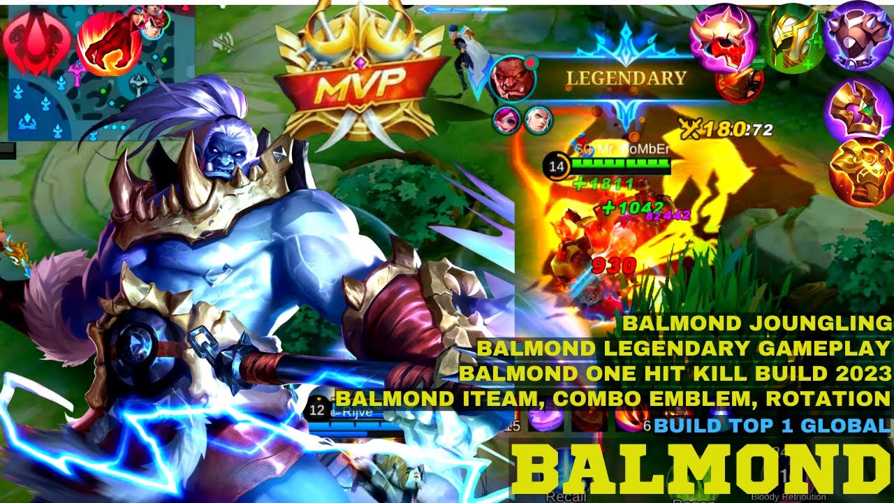 Balmond New Build and Emblem!! - Build Top 1 Global Balmond ~ MLBB ...