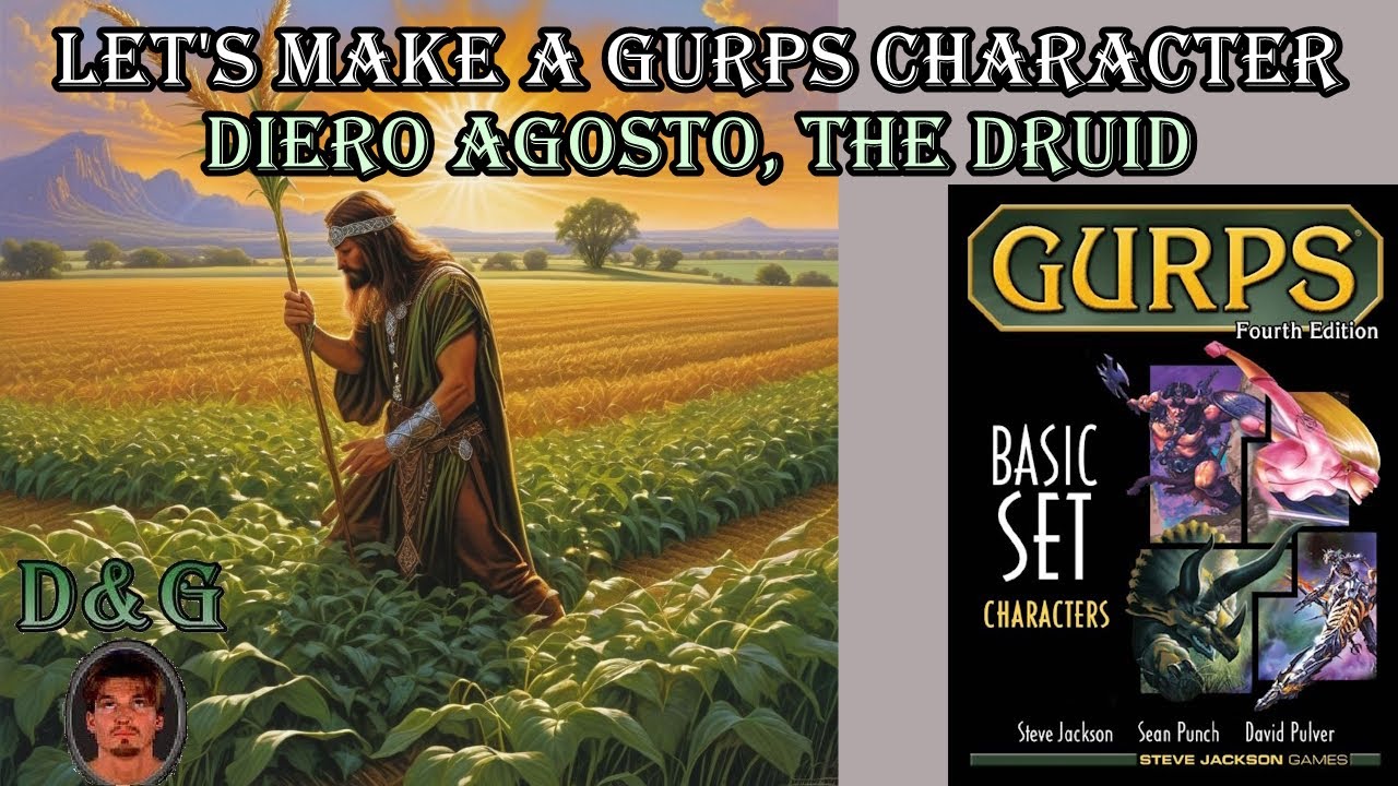 Let's Make a GURPS Character: Druid - YouTube