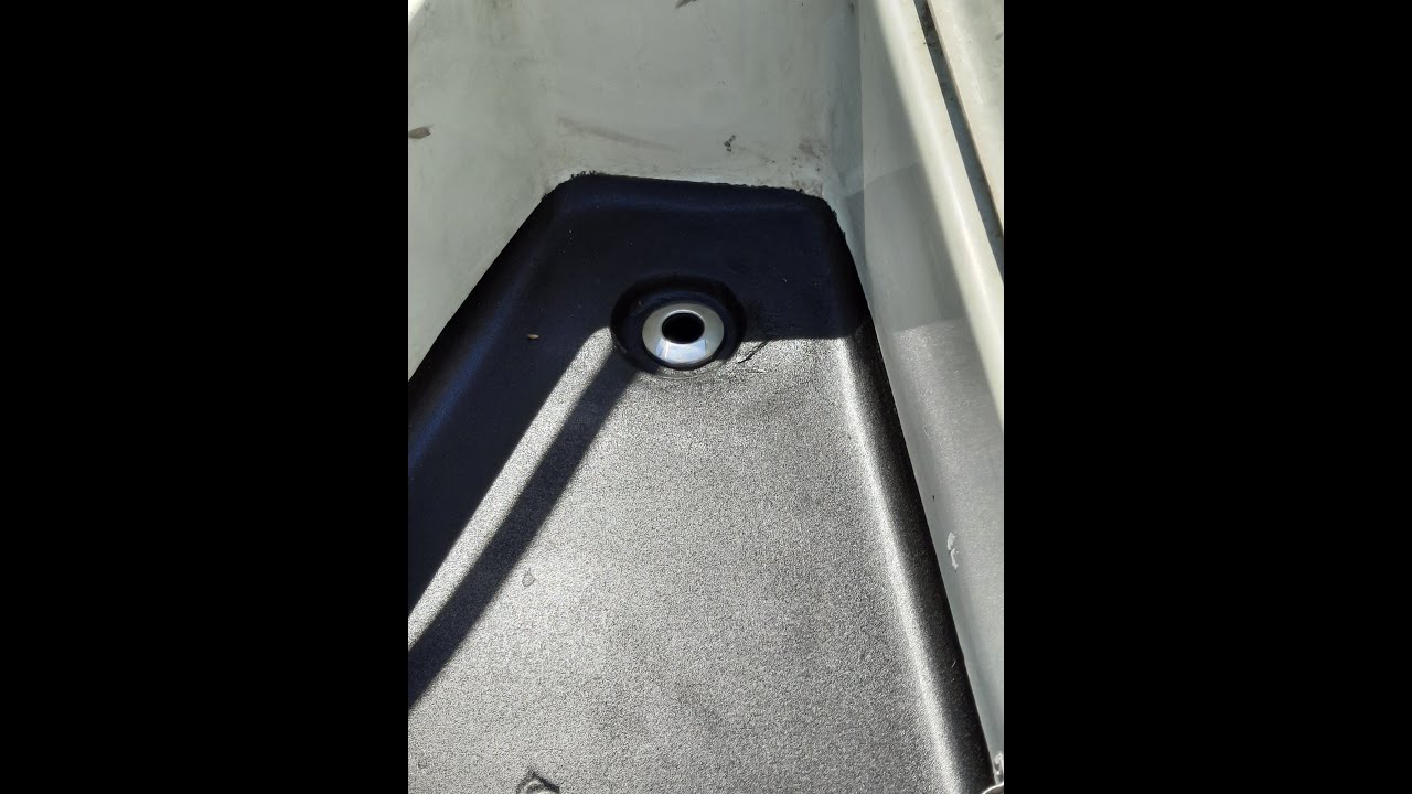 How to upgrade or repair your anchor locker drain - YouTube