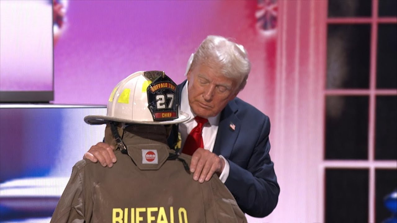 Trump honors rally shooting victim Corey Comperatore with moment of ...