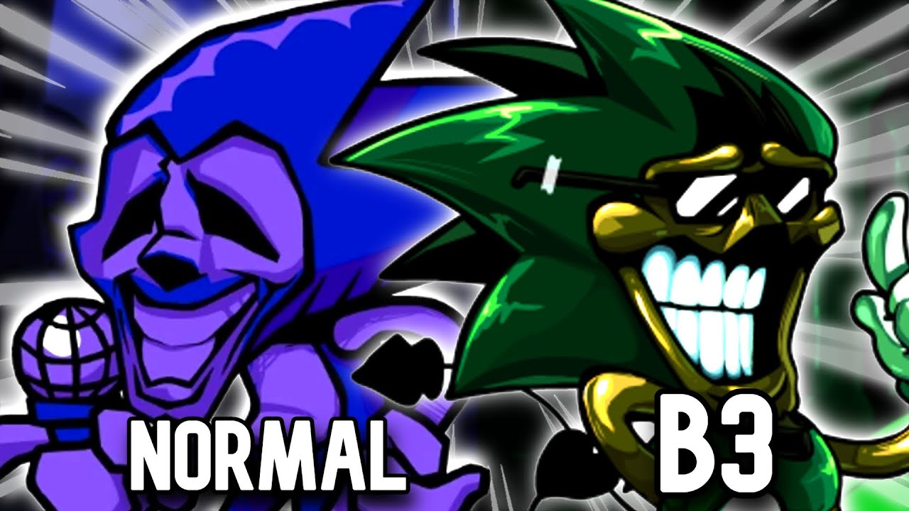 B3 3X3 Remixed! | Friday Night Funkin - VS Sonic.Exe 2.0 - FNF MOD ...