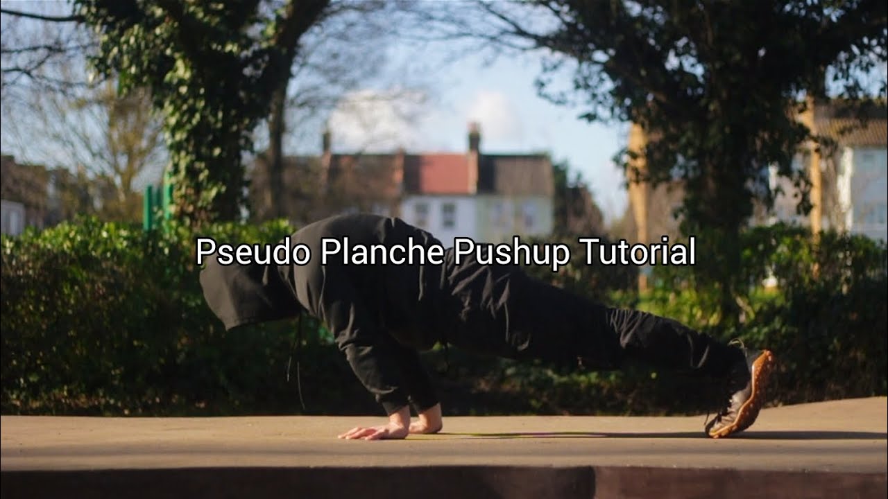 Pseudo Planche Pushup Tutorial - Progression Guide - YouTube
