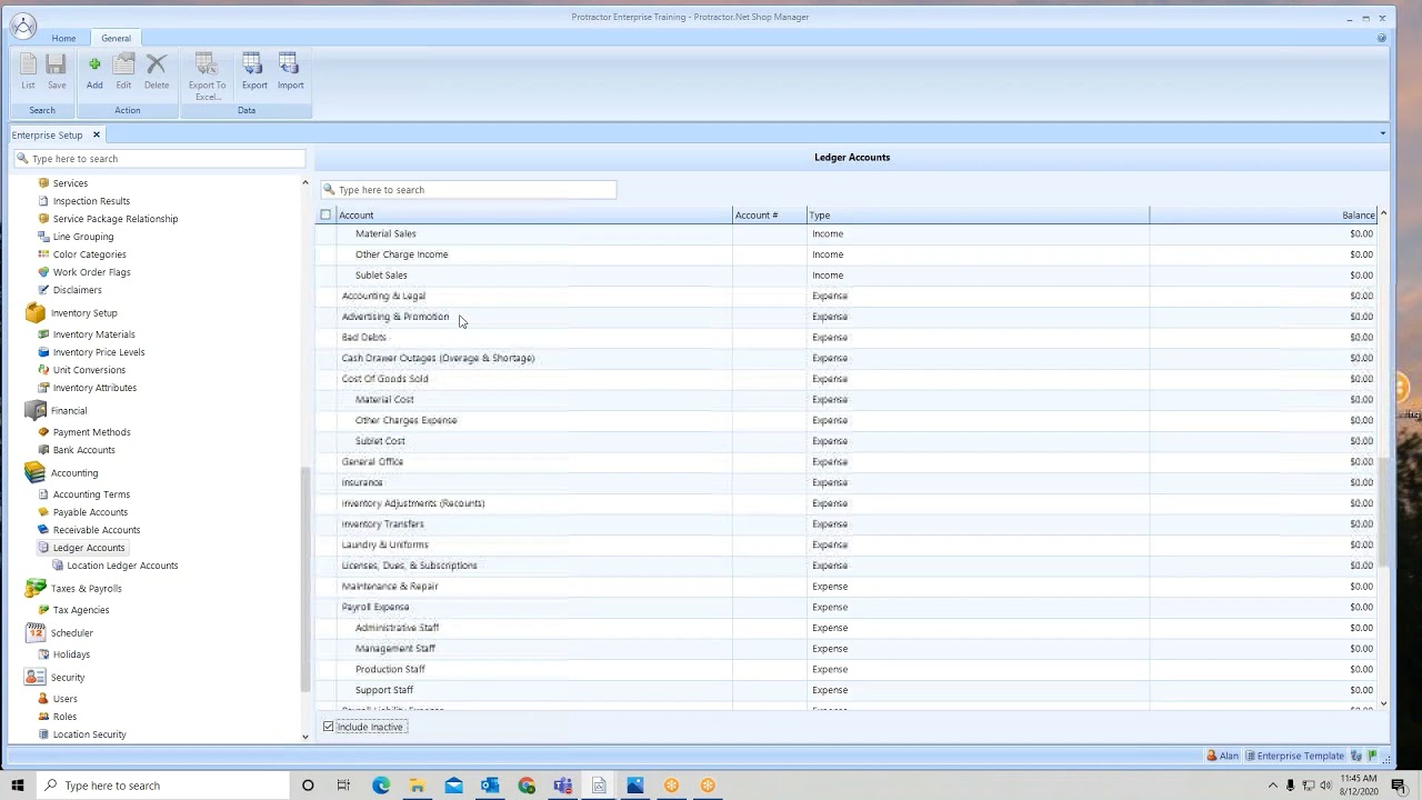 Enterprise - Ledger Accounts - YouTube