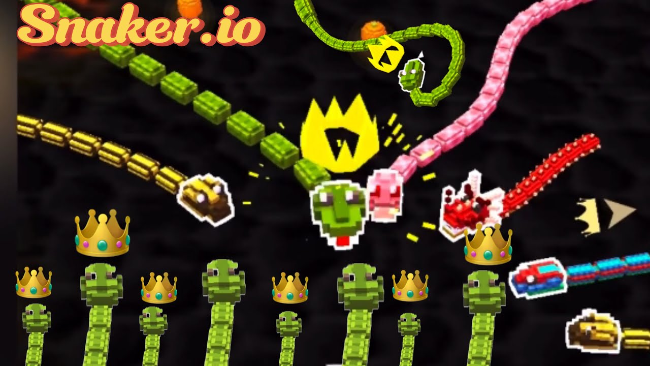 New sneaker.io BOOS. KING👑100% Win 🪱🐍snakegameplay Snake calas gameplay 0007 2million ...