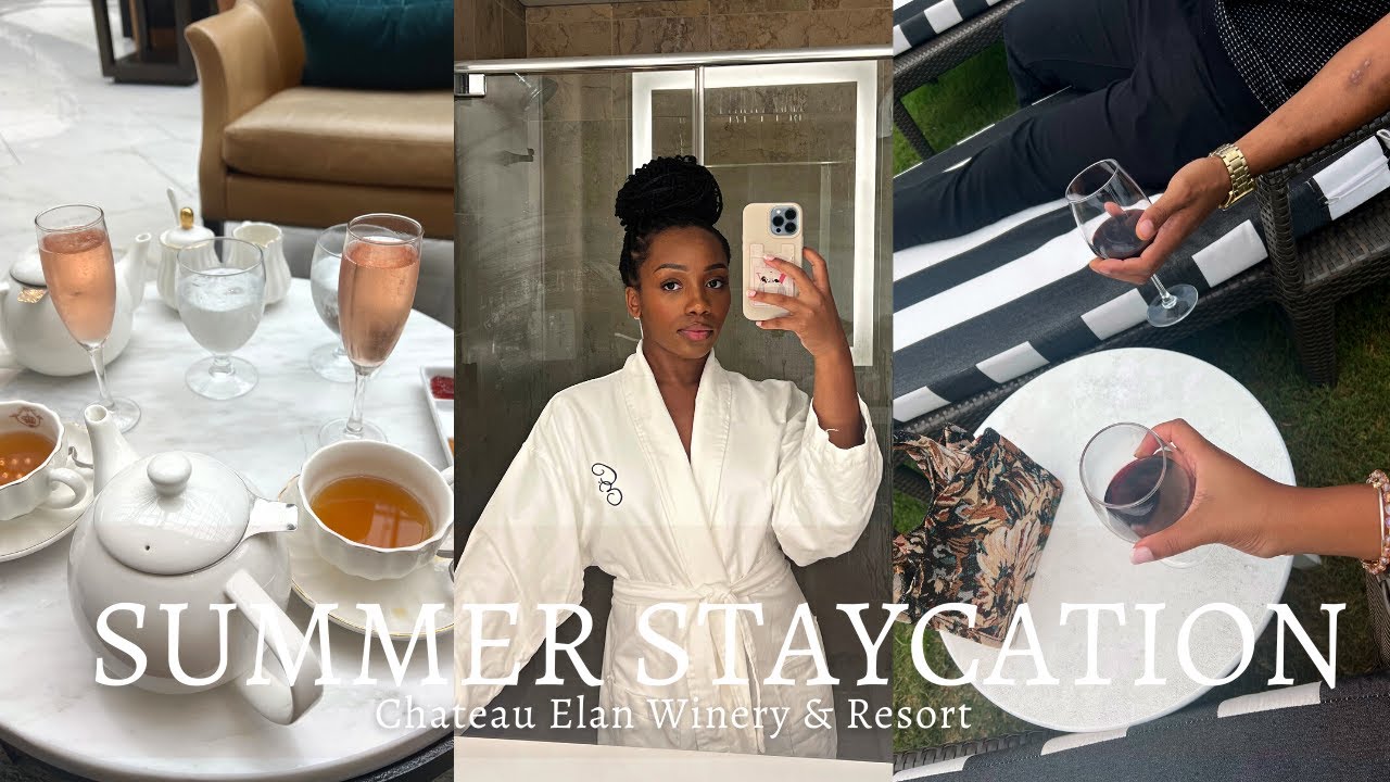 SUMMER STAYCATION VLOG: Chateau Elan Winery & Resort | Wine Tasting ...