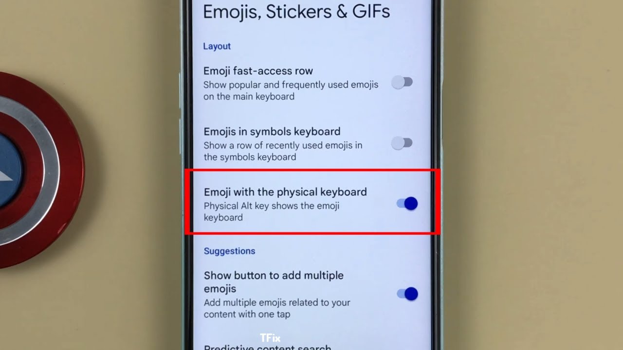 How to press the Alt key on the physical keyboard to display emojis on ...