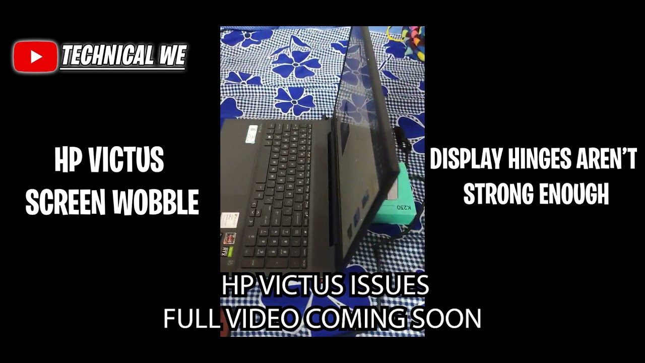HP VICTUS DISPLAY WOBBLE || MAJOR ISSUE VIDEO COM"IN SOON || # ...