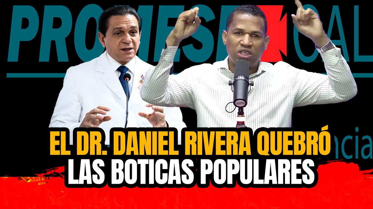 DANIEL RIVERA ENTREGO QUEBRADA BOTICAS POPULARES - YouTube