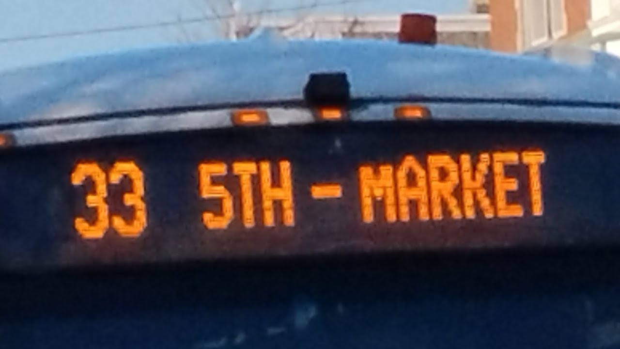SEPTA Southbound 33 Line Ride from Ontario Street to Lehigh Avenue ...