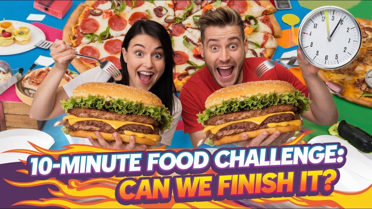 Crazy Food Challenges – Can We Finish This in 10 Minutes? - YouTube