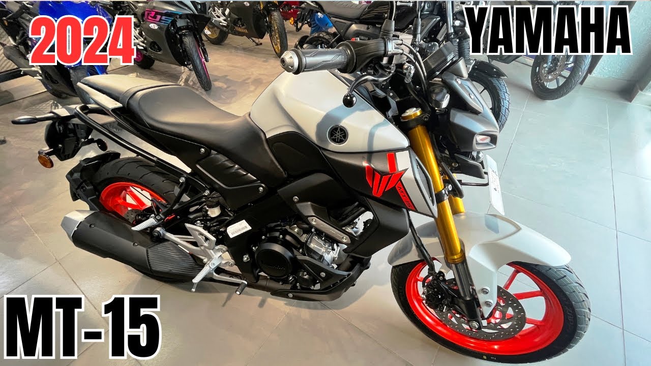 2024 Yamaha MT 15 White Color Detail Review 🔥Price |Feature's |Mileage ...