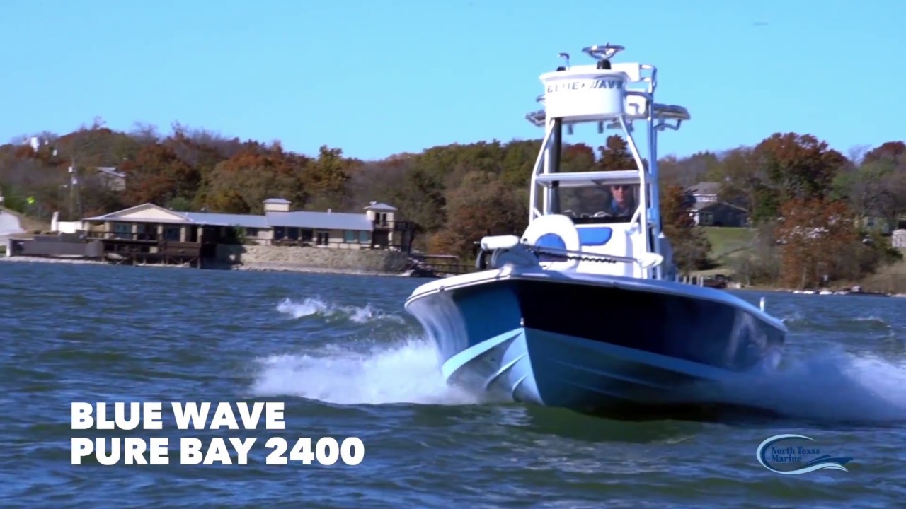 Blue Wave Pure Bay 2400 Running footage - YouTube