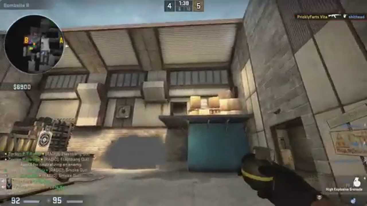 CS:GO NEW Cache Attacking B-Site strat! - YouTube