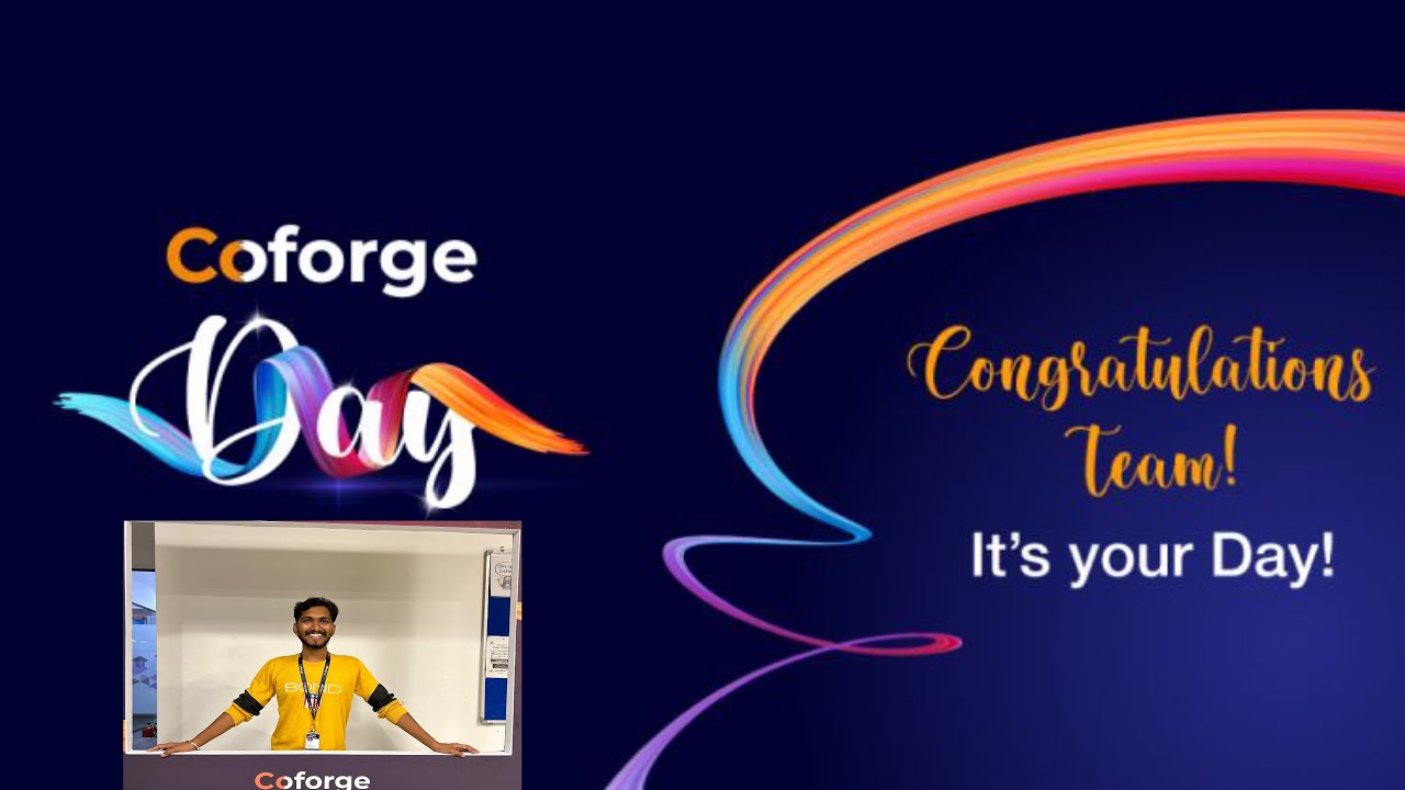 Coforge day 2024 | it’s your day | Bachelorvlogs | Event video | 28/08 ...