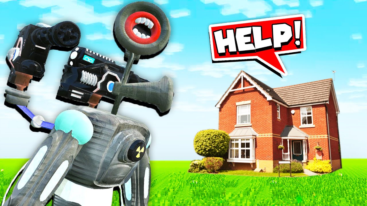 Mecha Siren Head VS Destructible House! (Garry's Mod) - YouTube