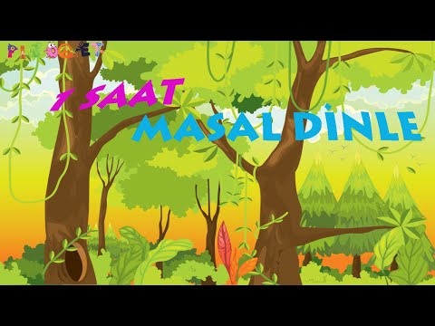 1 Saat Masal Dinle ⭐️🍄🌈 Türkçe Çocuk Masalları