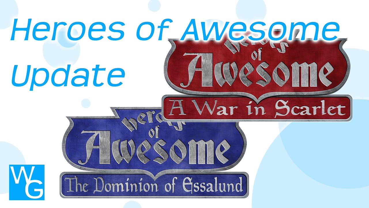 Quick Heroes of Awesome update - YouTube