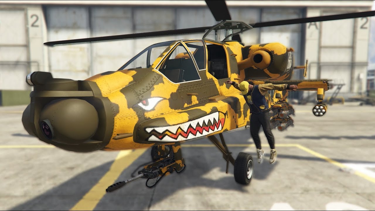 GTA 5 - NEW HUNTER HELICOPTER!!! - YouTube