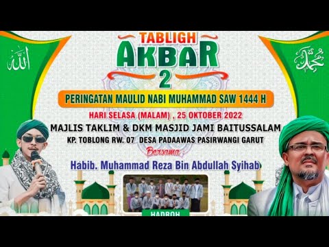 CERAMAH TERBARU Habib Reza Bin Abdullah Syihab | Full Penuh Ilmu..!! - YouTube