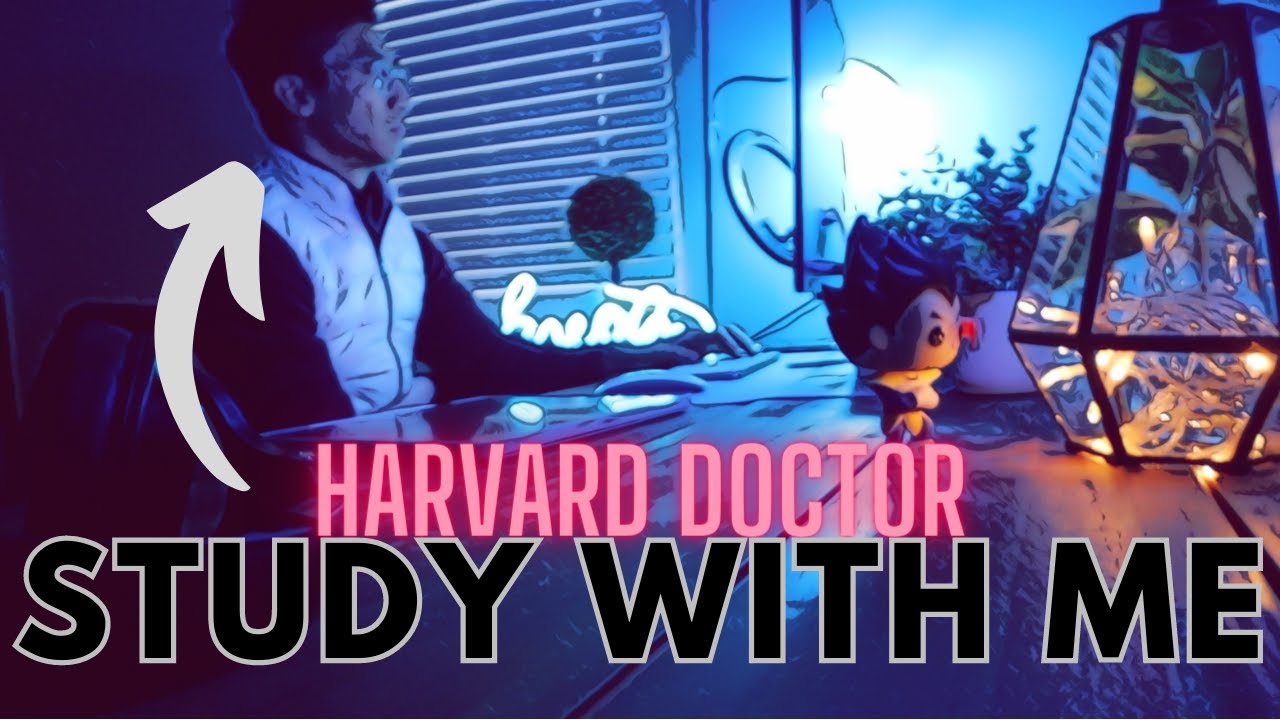 Study with a Harvard Doctor (Soft background piano music) 25/5 pomodoro ...