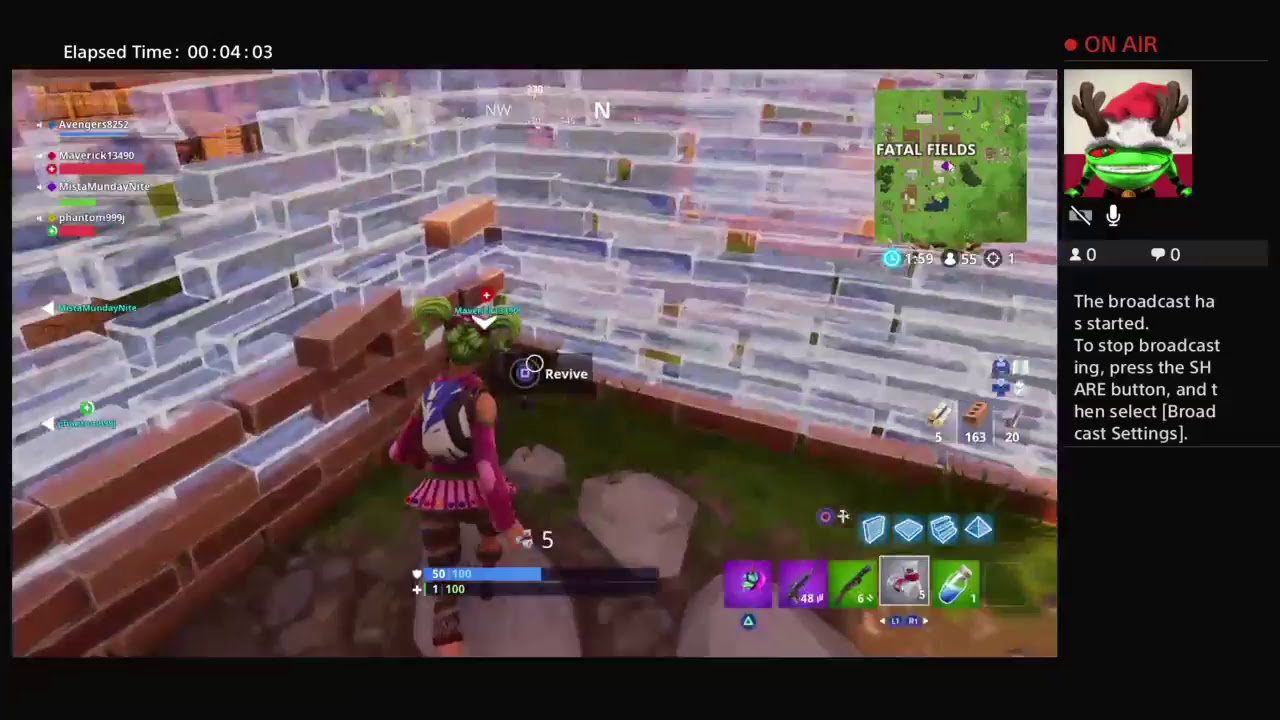 Fortnite with mason landon and jojo - YouTube