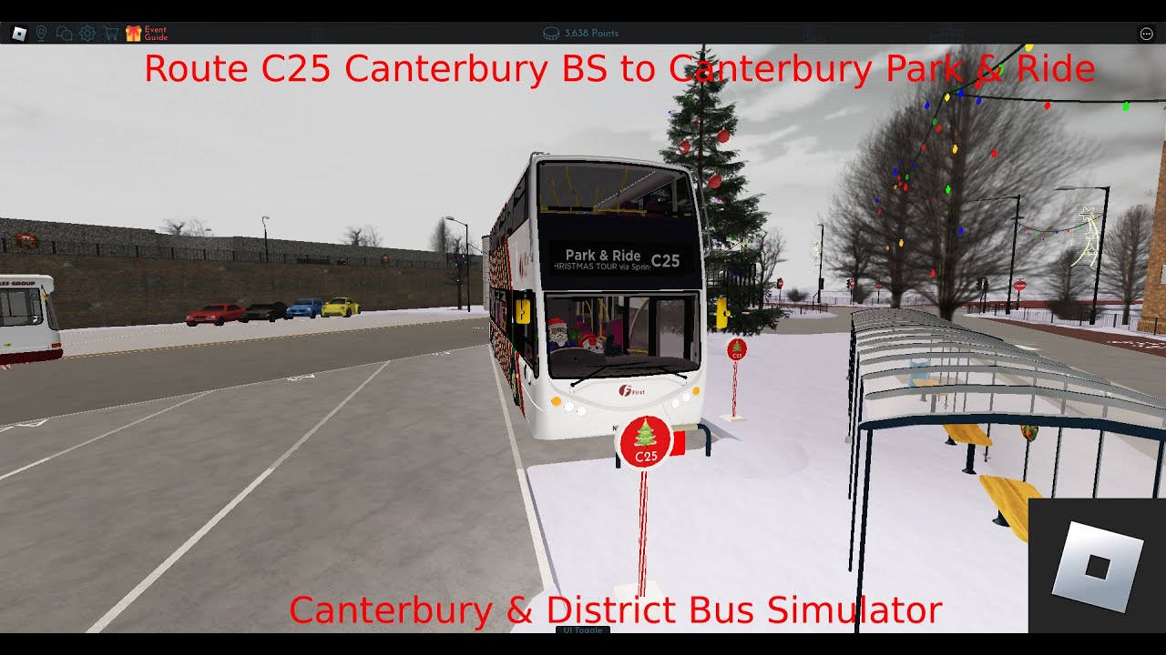 Route C25 Canterbury BS to Canterbury Park & Ride - Canterbury ...