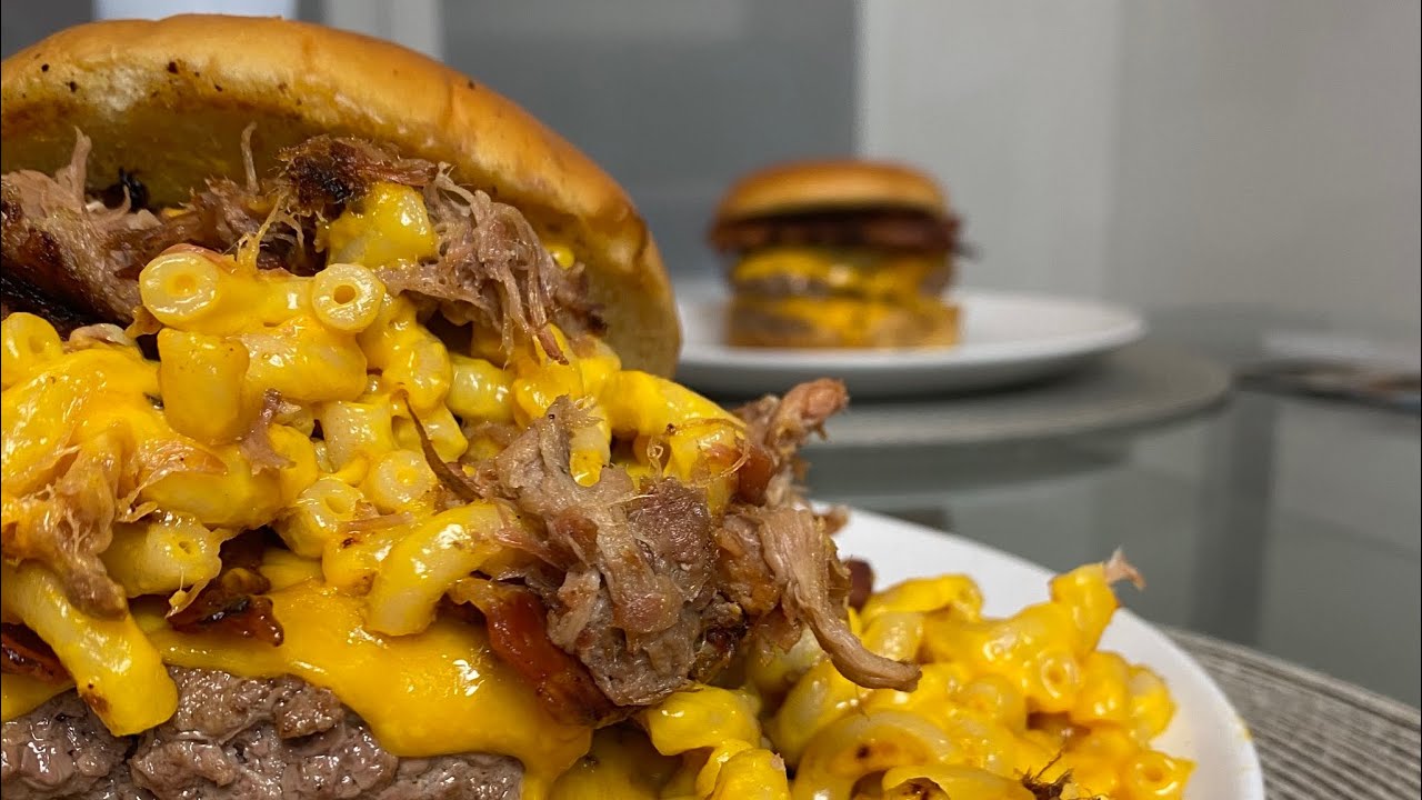 DIRECTO EN CUARENTENA / Mac daddy burger y Bacon cheeseburger - YouTube