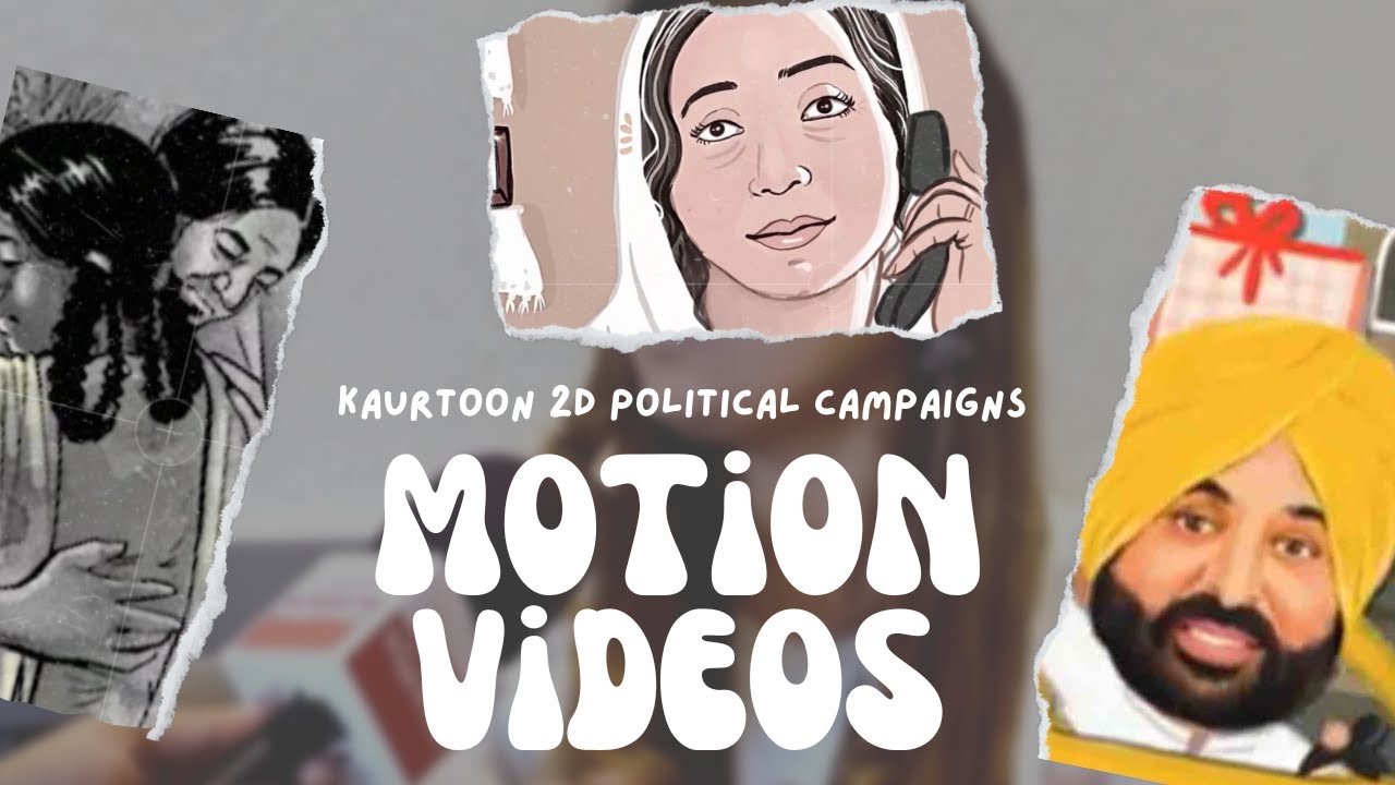Kaurtoon 2D Political Campaigns | Conceptualized by Daljeet Kaur Sandhu ...