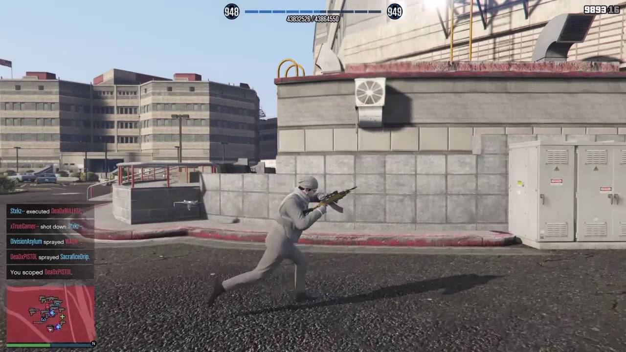 GTA5 Online: {SACR} vs {7DGH/DEAD} - YouTube