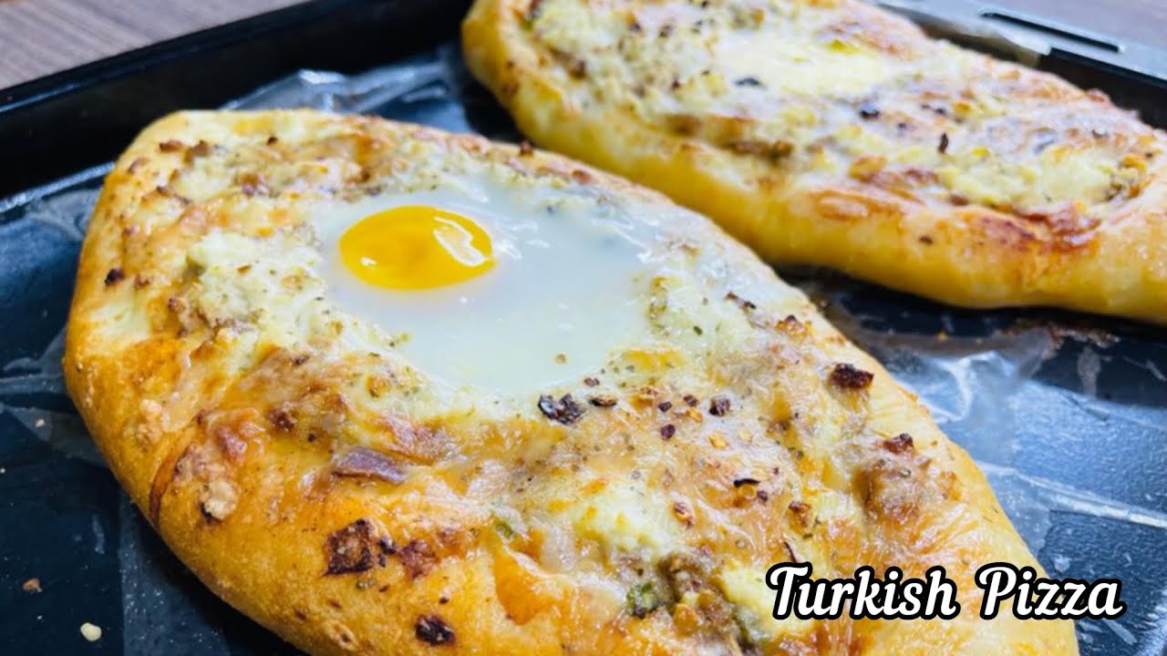 How to make Turkish Pizza | Ramadan Special Pizza Recipe | Turkish ...