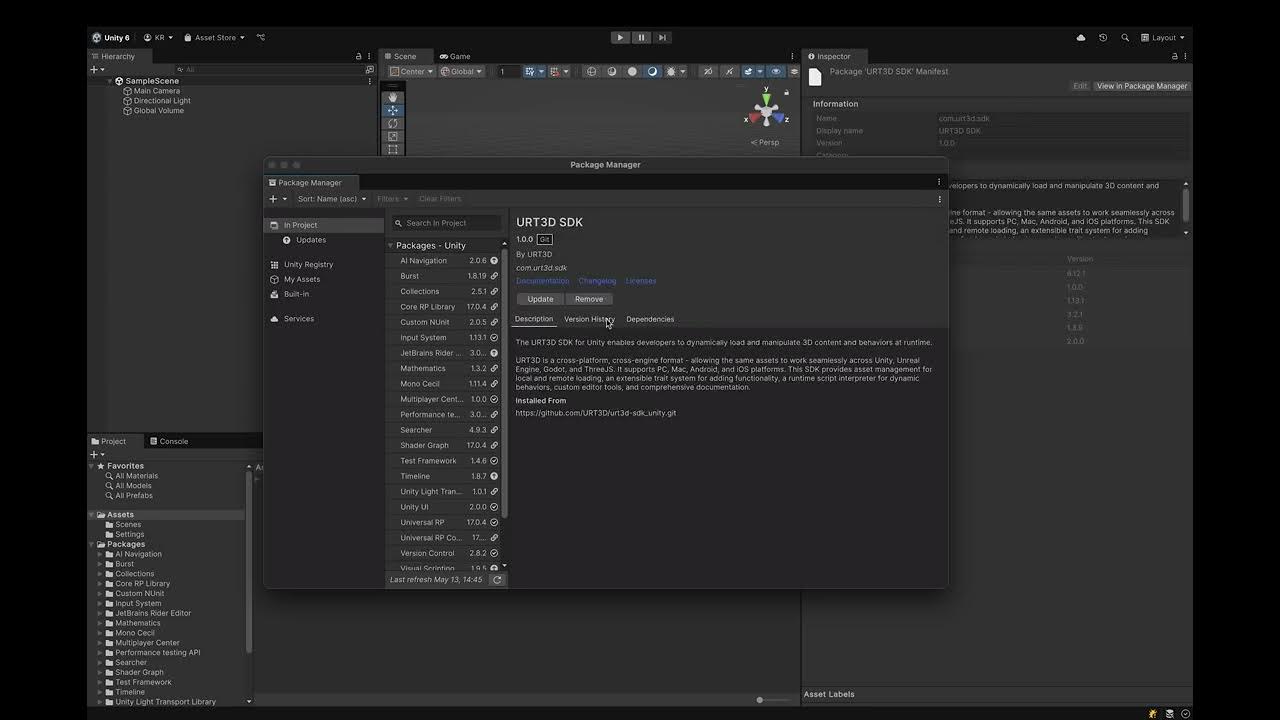 Step 4 - Importing the SDK into a Unity Project - YouTube