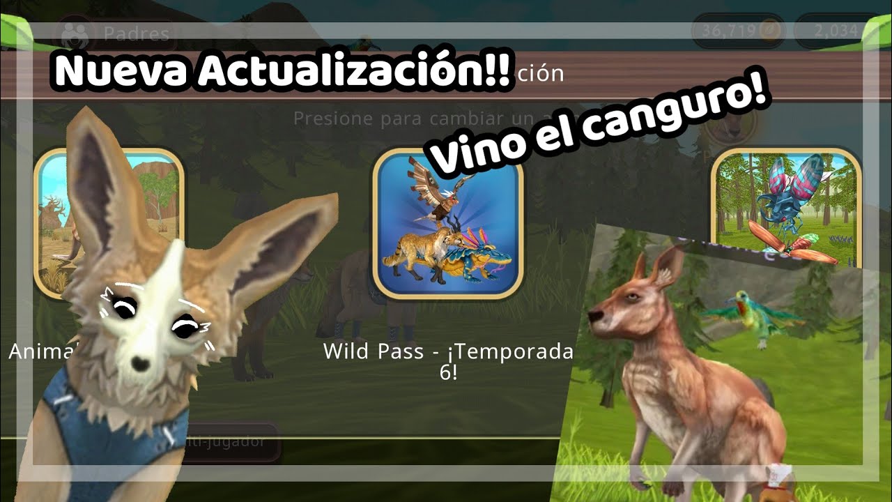 Nueva Actualización de WildCraft! 🦘 nuevo mapa y animal jugable ...