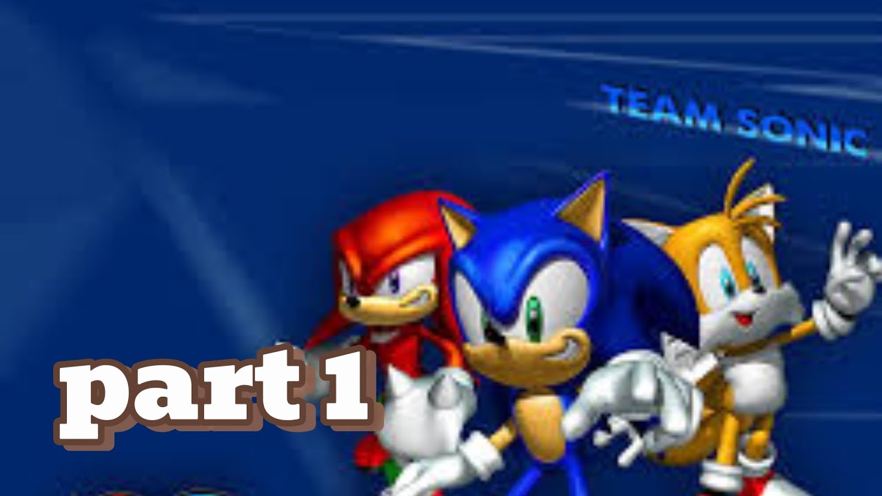 Sonic Heroes on GameCube ( Team Sonic Story ) Part 1 - YouTube