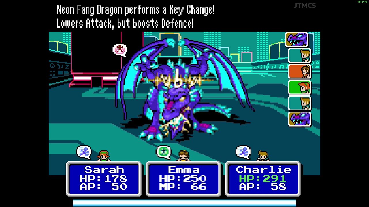 8-Bit Adventures 2 - Boss 15 - Neon Fang Dragon - YouTube