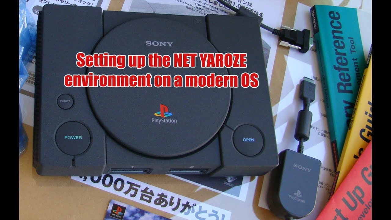 Set Up Net Yaroze On Modern OS (Rus + Eng sub) - YouTube