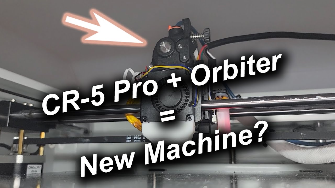 CR-5 Pro Direct Drive Upgrade DIY - Orbiter 2 - YouTube