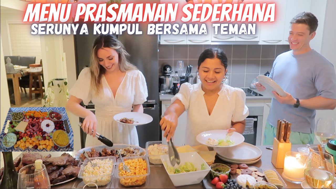 MENU PRASMANAN SEDERHANA DI RUMAH UNTUK TEMAN BULE - YouTube