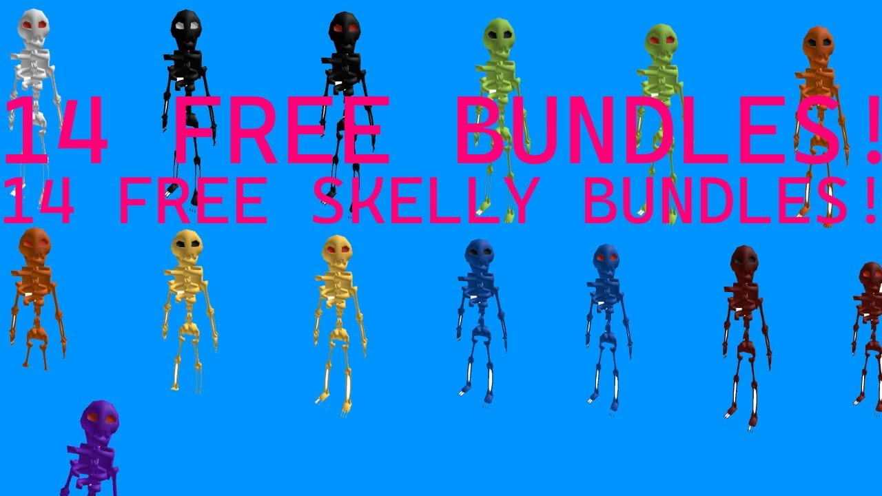 *14 FREE BUNDLES!* 14 FREE SKELLY BUNDLES! | ROBLOX - YouTube